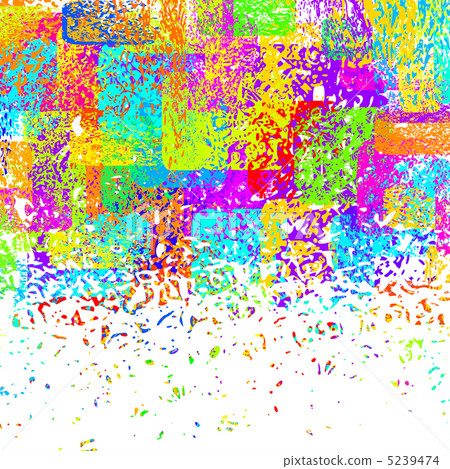 vector colorful spotted background - Stock Illustration [5239474] - PIXTA