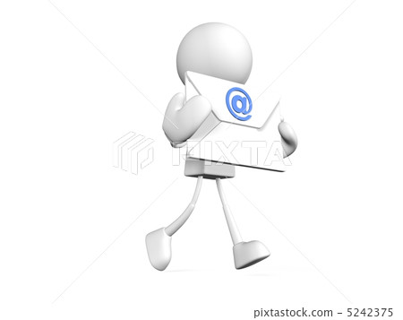 Image carrying mail - Stock Illustration [5242375] - PIXTA