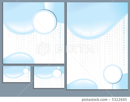 Water Design Templates - Stock Illustration [5322685] - PIXTA
