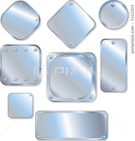 Steel Plate - Stock Illustration [5322925] - PIXTA