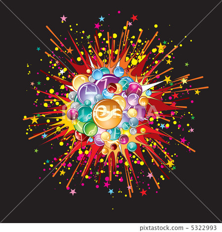 Music explode - Stock Illustration [5322993] - PIXTA
