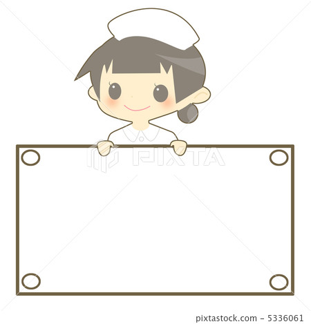 Nurse's frame - Stock Illustration [5336061] - PIXTA