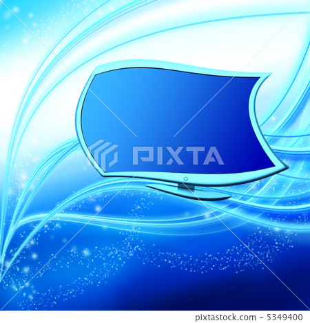 abstract wave energy - Stock Illustration [5349400] - PIXTA