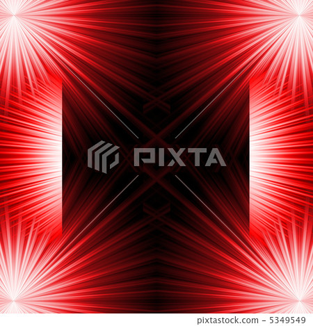 abstract radiant background - Stock Illustration [5349549] - PIXTA