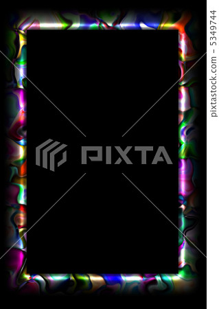 abstract colorful frame - Stock Illustration [5349744] - PIXTA