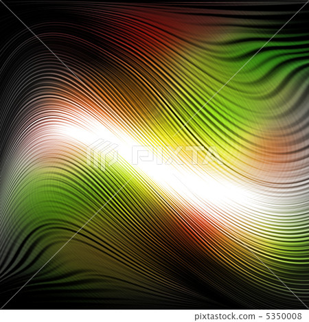 abstract wave energy - Stock Illustration [5350008] - PIXTA