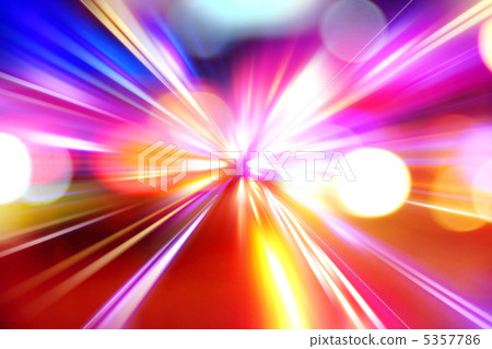 abstract acceleration speed motion on night road - Stock Illustration ...