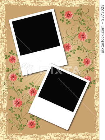 Page layout photo album - Stock Illustration [5375028] - PIXTA