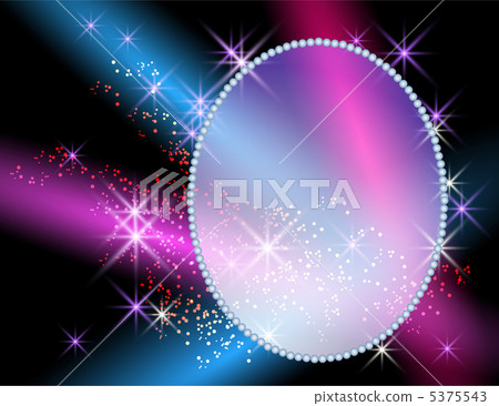 Glowing background with signboard - Stock Illustration [5375543] - PIXTA