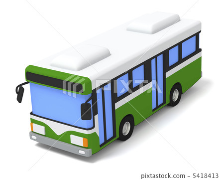 scheduled bus - Stock Illustration [5418413] - PIXTA
