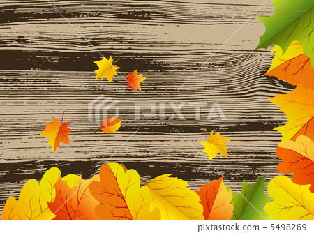 Autumn background - Stock Illustration [5498269] - PIXTA