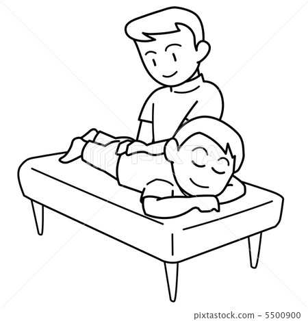 chiropractor - Stock Illustration [5500900] - PIXTA