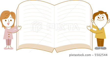 Book introduction - Stock Illustration [5502544] - PIXTA