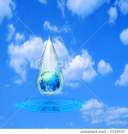 Earth in tears - Stock Illustration [5504597] - PIXTA
