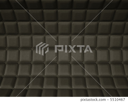 Curved leather pattern with rectangle segments - Stock Illustration ...