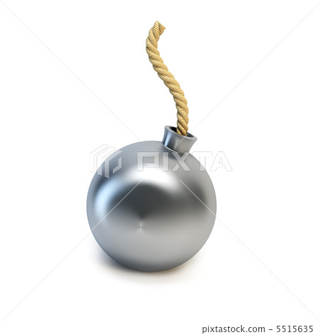 bomb isolated 3d rendering - Stock Illustration [5515635] - PIXTA