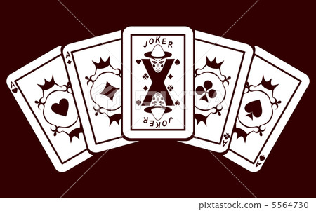 Faw Ace and Joker. - Stock Illustration [5564730] - PIXTA