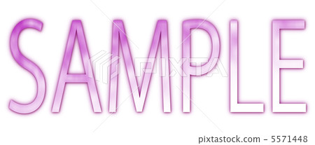 SAMPLE Pink - Stock Illustration [5571448] - PIXTA