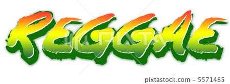 Reggae raster color - Stock Illustration [5571485] - PIXTA
