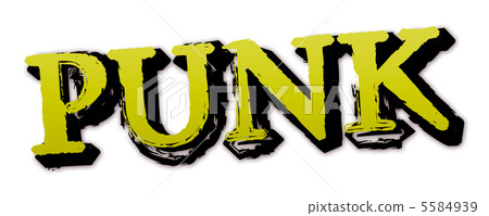 PUNK Yellow - Stock Illustration [5584939] - PIXTA