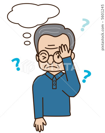 Forgetfulness (male) - Stock Illustration [5601245] - PIXTA