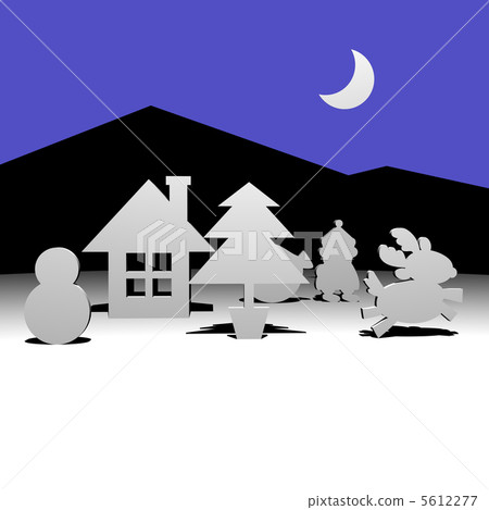 Eve before Christmas - Stock Illustration [5612277] - PIXTA