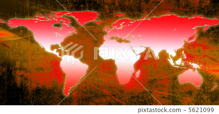 americas, cartography, continents - Stock Illustration [5621099] - PIXTA