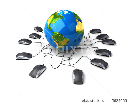 sphere, planet, mouse - Stock Illustration [5625033] - PIXTA
