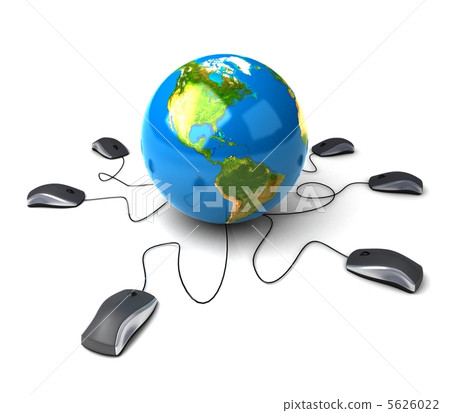 sphere, planet, mouse - Stock Illustration [5626022] - PIXTA