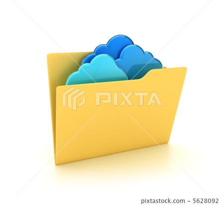 The folder - Stock Illustration [5628092] - PIXTA