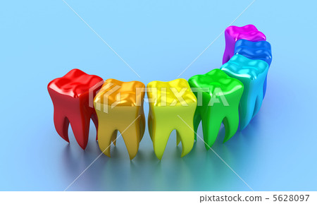 The teeth - Stock Illustration [5628097] - PIXTA