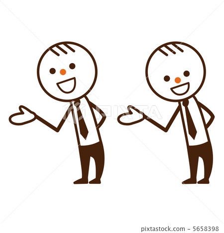 畫線男指南-插圖素材 [5658398] - PIXTA圖庫