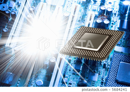CPU - Stock Illustration [5684241] - PIXTA