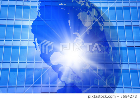 Globe and business image - Stock Illustration [5684278] - PIXTA