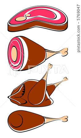 Different flesh. - Stock Illustration [5769047] - PIXTA