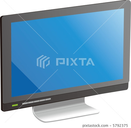 Liquid crystal display - Stock Illustration [5792375] - PIXTA