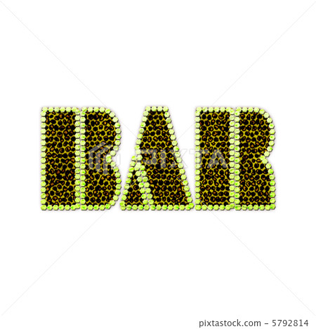Leopard pattern BAR - Stock Illustration [5792814] - PIXTA