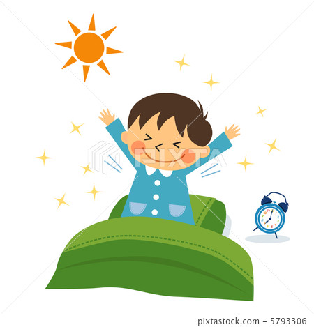 Good morning (boy) - Stock Illustration [5793306] - PIXTA