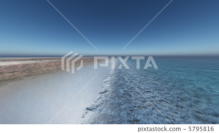 Nearly transparent blue - Stock Illustration [5795816] - PIXTA