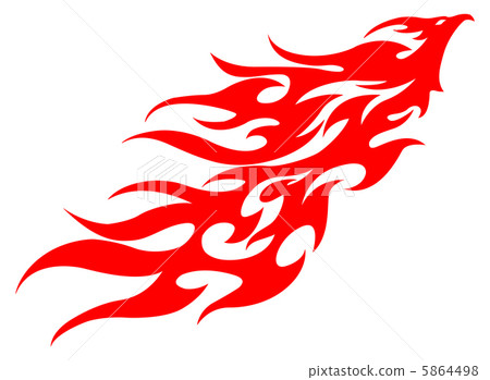 pheonix, phoenix, blaze - Stock Illustration [5864498] - PIXTA