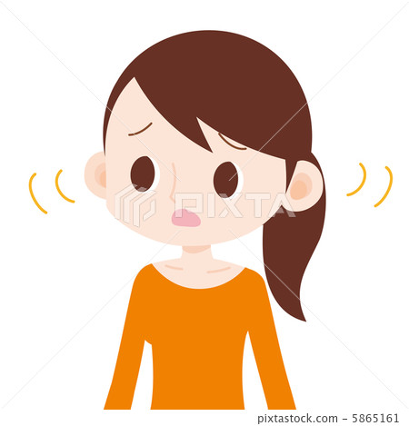 Women upper body shaking their heads - Stock Illustration [5865161] - PIXTA