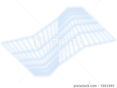 A thin line object - Stock Illustration [5881993] - PIXTA