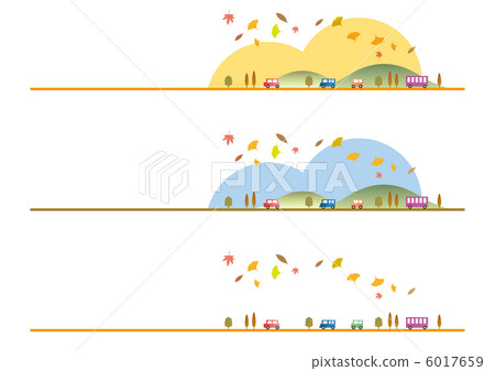 Fall Drive - Stock Illustration [6017659] - PIXTA