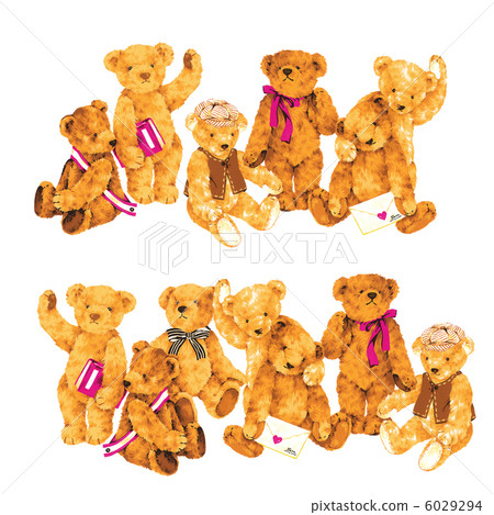 Bear companions - Stock Illustration [6029294] - PIXTA