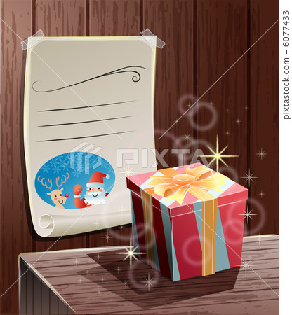 Presents and messages from Santa Claus - Stock Illustration [6077433 ...