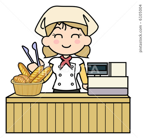 Bakery / Cashier - Stock Illustration [6105004] - PIXTA