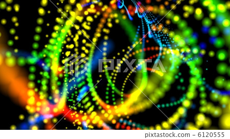 Defocused light dots abstract background - Stock Illustration [6120555 ...