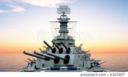 Aegis warship - Stock Illustration [6163007] - PIXTA