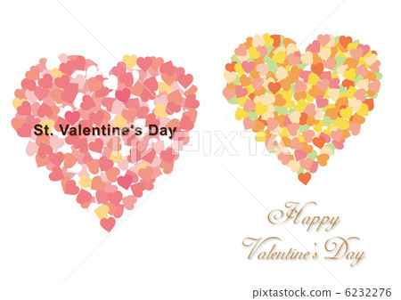 Valentine Heart White Back - Stock Illustration [6232276] - PIXTA