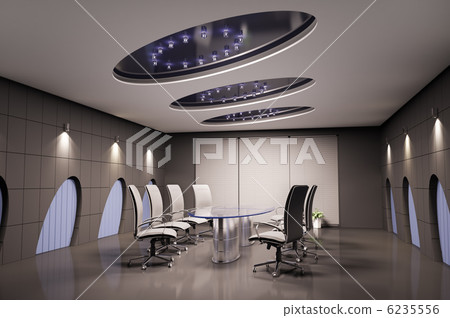 conference room 3d - Stock Illustration [6235556] - PIXTA